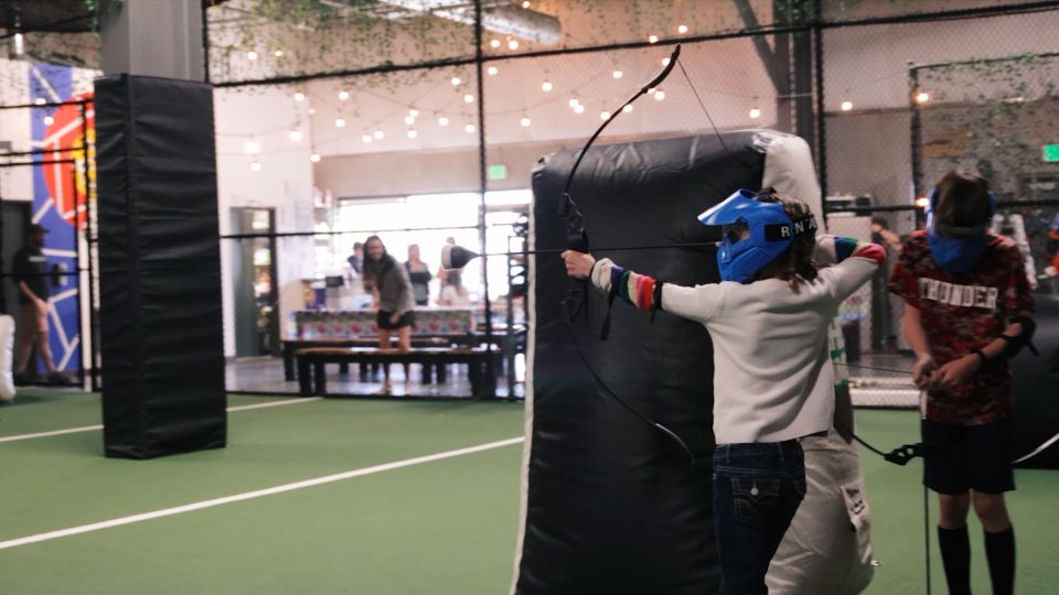 Archery Dodgeball Indoor Attraction Ticket - The Experience Itself