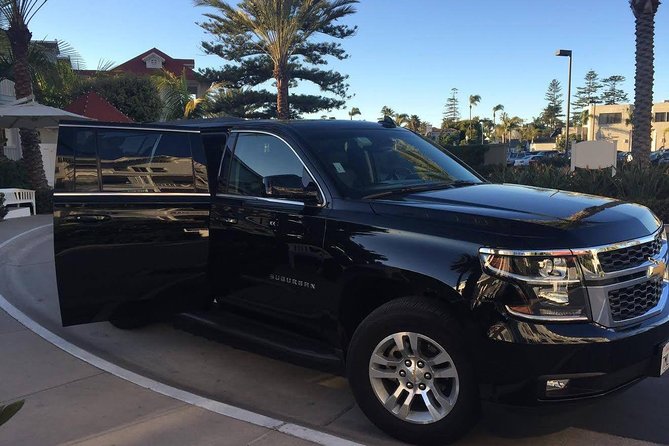 Arrival by Private SUV from San Diego Airport SAN to San Diego - Key Points