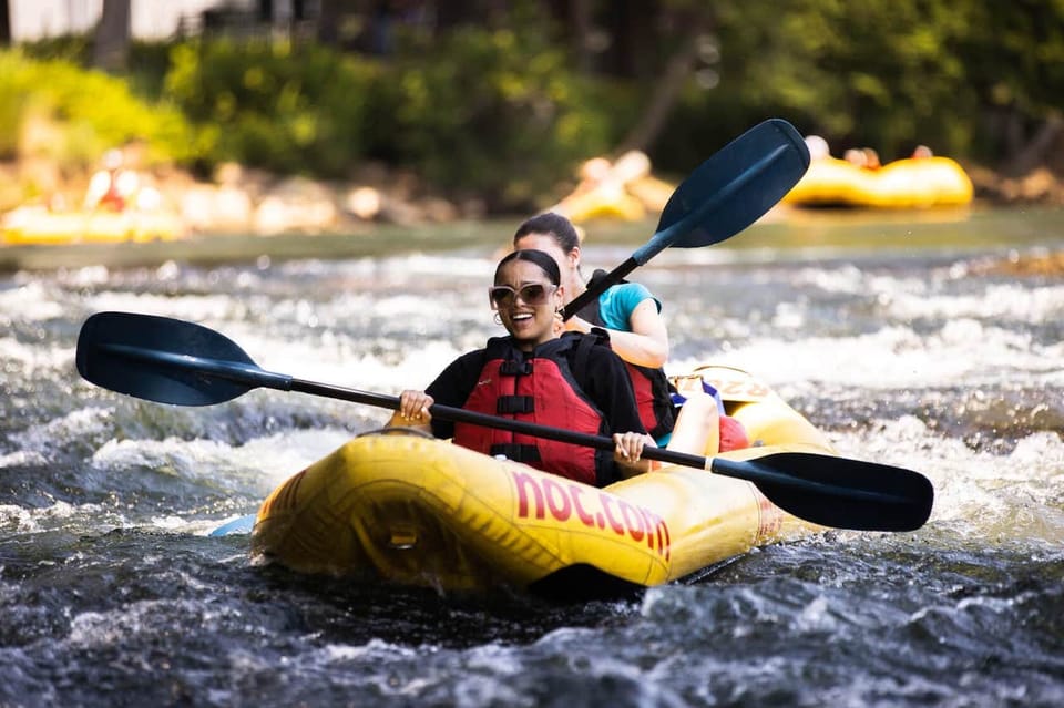 Atlanta: Chattahoochee River Inflatable Kayak/Ducky Rental - The Gear and Safety