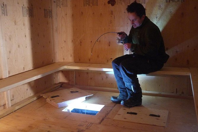 Aurora Ice Fishing - Comfort, Gear, and Snacks