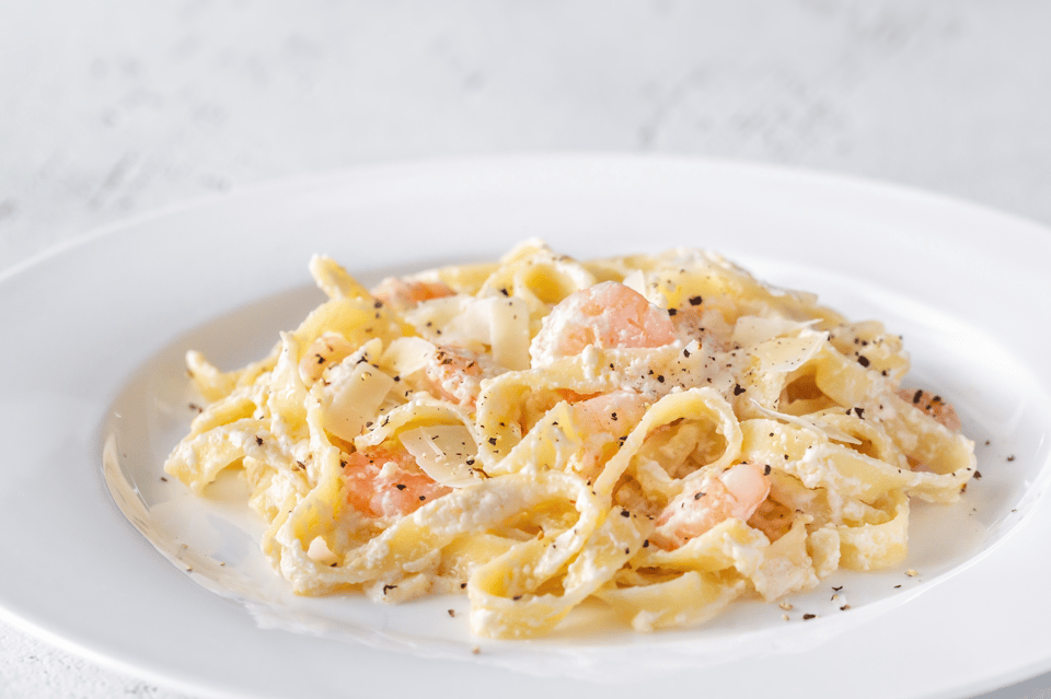 Austin: Master the Art of Colossal Shrimp Alfredo Pasta - Does the Price Reflect Good Value?