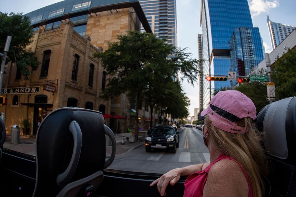 Austin: Panoramic City Center Tour with Stops - What’s Included and What’s Not