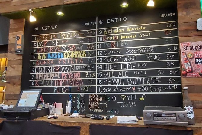 Baja Craft Beer Tasting - Key Points