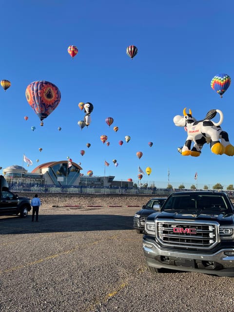 Balloon Fiesta Albuquerque  transfers - Key Points