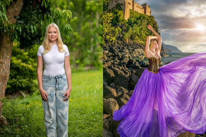 Become a princess for the day! - An In-Depth Look at the Kauai Princess Photoshoot