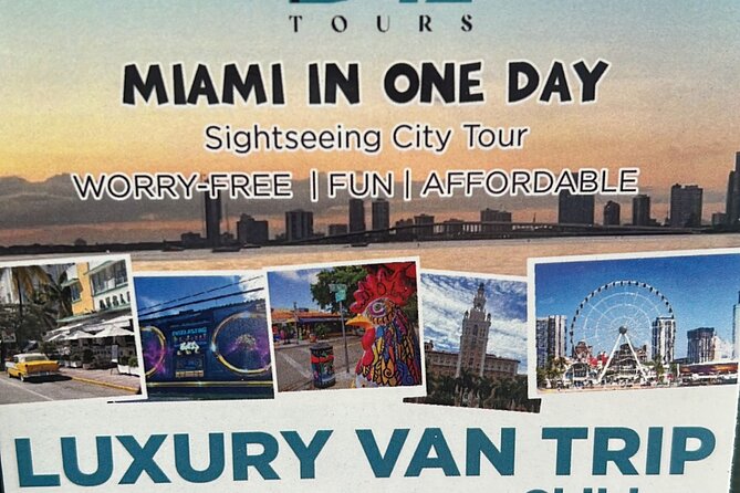 Best of Miami - All in One Day Tour - Transportation, Group Size, and Value