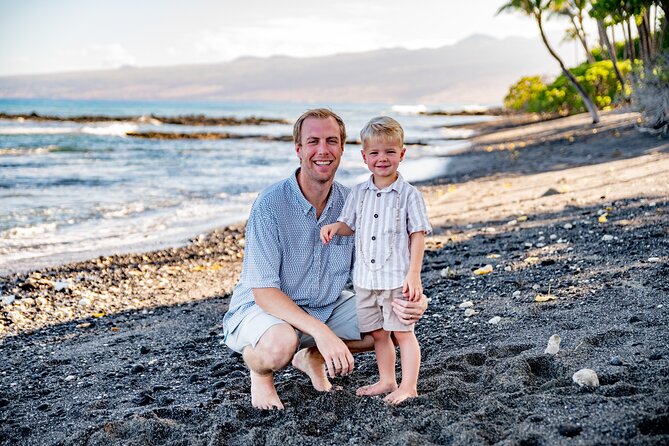 Big Island Photographer 45 minute beach portrait sessions - The Experience: What to Expect