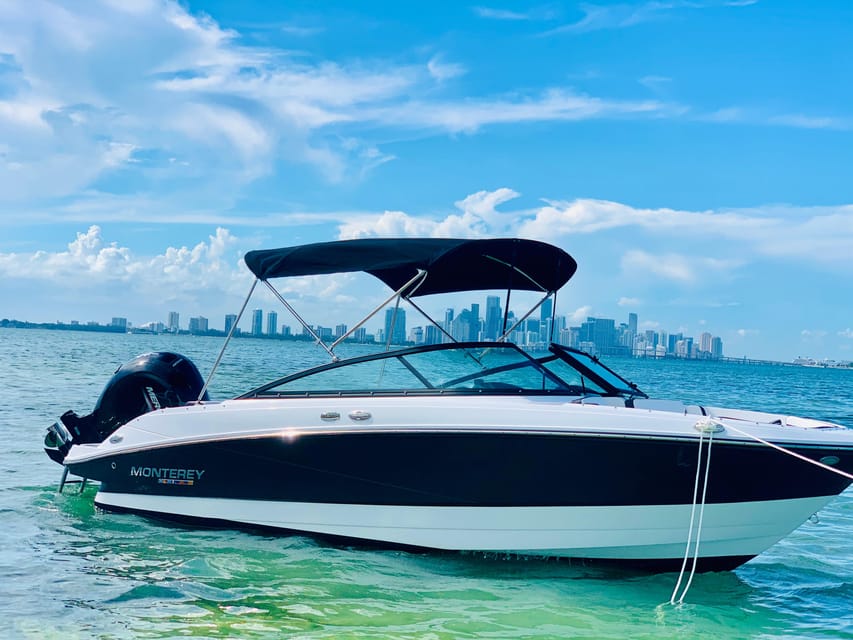 Boat Rental with Captain in Miami Beach - up to 6 people - Introduction