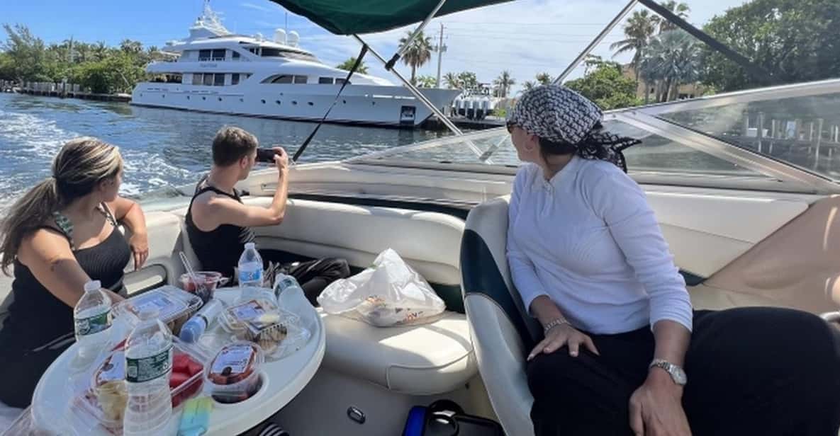 Boca Raton: 23ft Boat Tour with Snorkeling/Tubing/Island - Key Points
