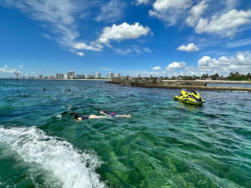 Boca Raton: Private Jet Ski Tour with Optional Snorkeling - Detailed Breakdown of the Itinerary