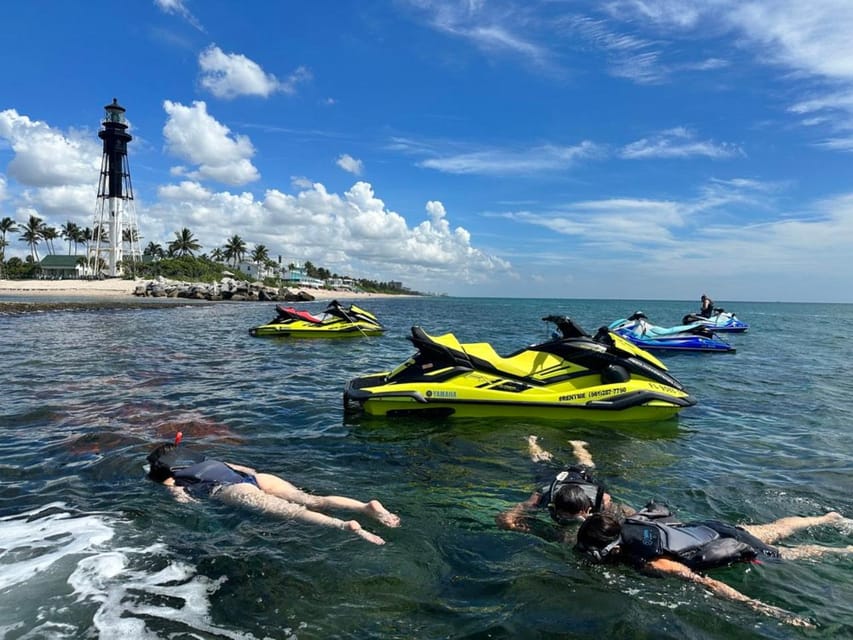 Boca Raton: Private Jet Ski Tour with Optional Snorkeling - FAQ