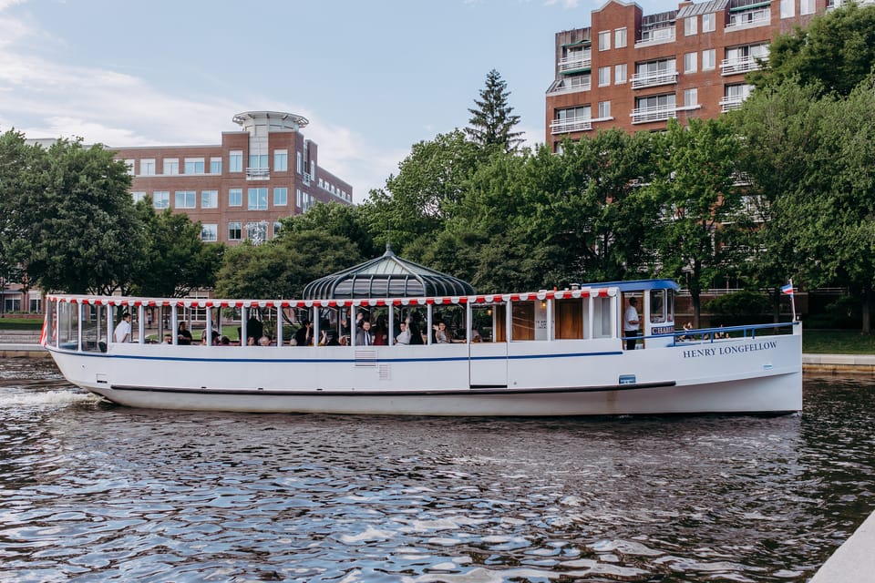 Boston: Charles River Sunset and Cocktail Cruise - The Itinerary: Sights and Views