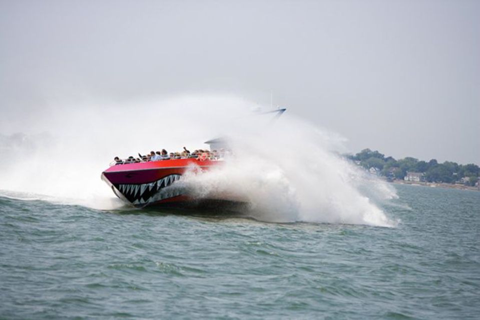 Boston: City Cruises Harbor Codzilla High Speed Thrill Boat - Key Points