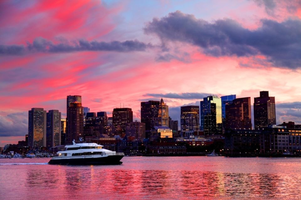 Boston: City Cruises Sunset Skyline Cruise with Commentary - Key Points