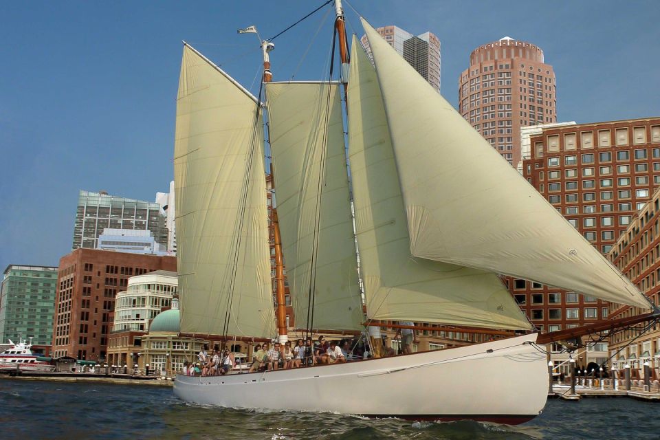 Boston: Harbor Champagne Sunset Sail from Rowes Wharf - The Sum Up