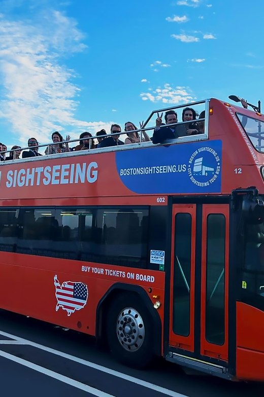Boston: Hop-On Hop-Off Double-Decker Bus Sightseeing Tour - The Sum Up