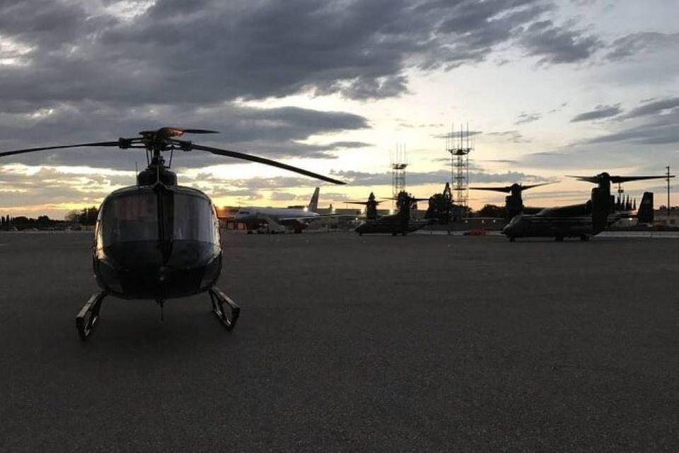 Burbank: 1 Hour Private Romantic Sunset Helicopter Tour - The Itinerary
