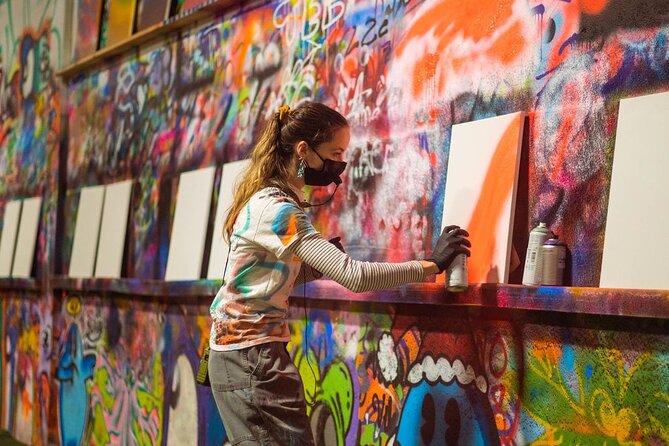 BYOB Spray Paint 'n' Sip at Studio W.I.P. Chicago - Key Points