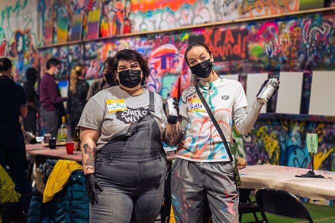 BYOB Spray Paint 'n' Sip at Studio W.I.P. Chicago - The Experience for Different Types of Travelers