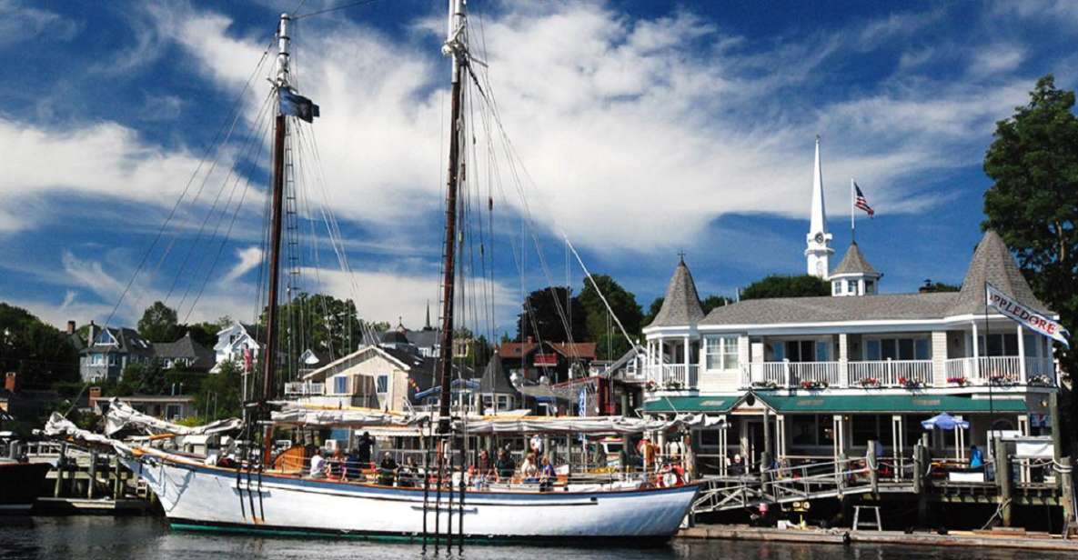 Camden: Historic Schooner Day Sailing Trip - Participatory Sailing
