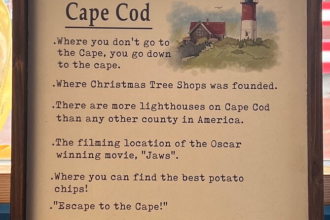 Cape Cod Caper Scavenger Hunt - A Closer Look at the Itinerary