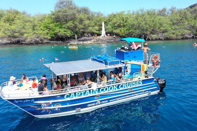 Captain Cook Snorkeling Cruise | Departs from Honokohau Harbor - Key Points