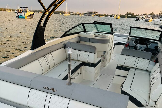 Captained Miami Private Party and Swimming with Champagne!!! - What to Expect from the Miami Private Boat Tour