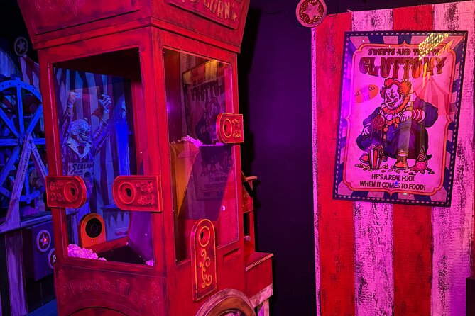 CarnEvil Clown Theme Escape Room by Extreme Escape San Antonio - The Challenge and Entertainment Level
