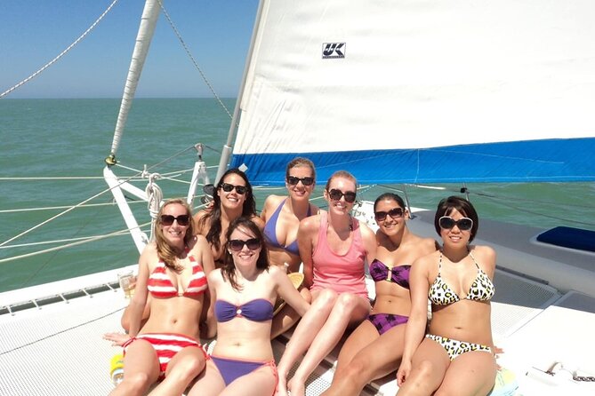 Catamaran Day Sail Shelling Excursion 42ft. Mainecat Cool Beans - FAQs