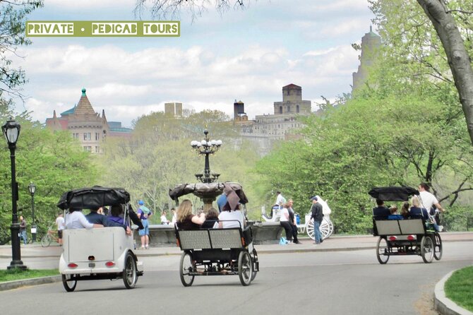 Central Park Pedicab Guided Tours - 1, 1.5 & 2Hrs - Who Will Love This Tour?