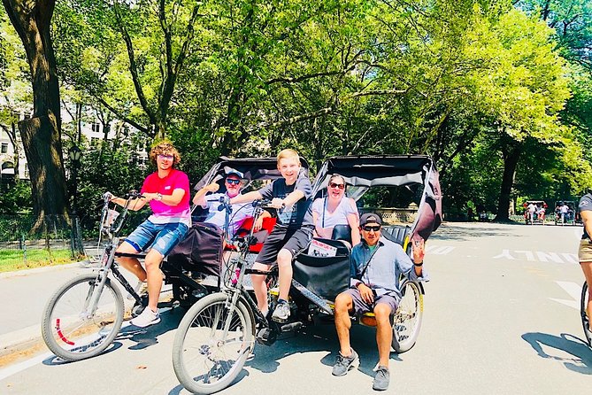 Central Park Pedicab Guided Tours - 1, 1.5 & 2Hrs - FAQs