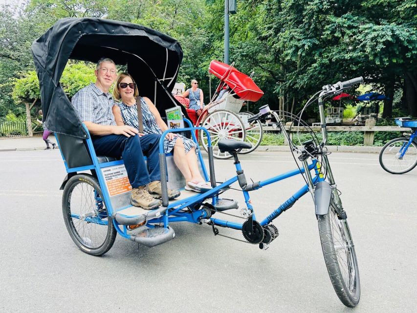 Central Park Pedicab Tour + Optional Natural History Tickets - An In-Depth Look at the Pedicab Tour