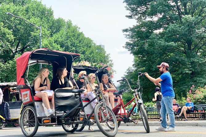 Central Park Pedicab Tour with Optional Natural History Tickets - FAQs