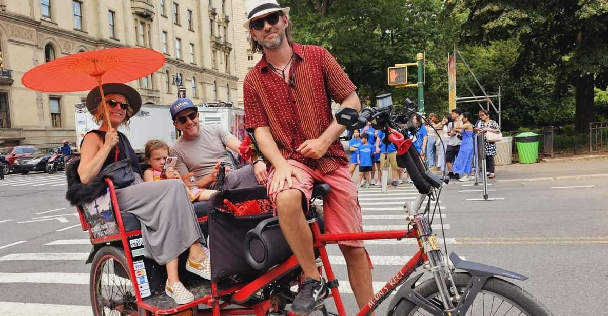 Central Park Pedicab Tours with New York Pedicab Services - Key Points