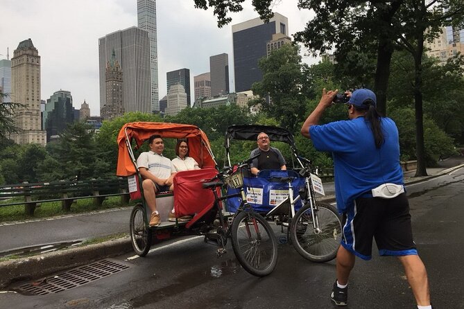 Central Park Pedicab Tours with New York Pedicab Services - Pricing and Value