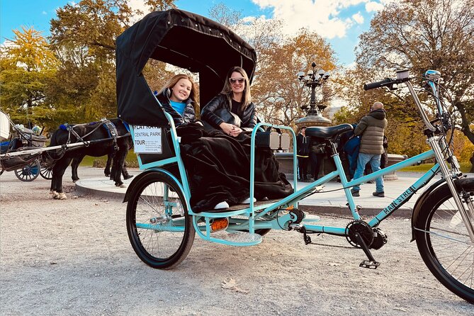 Central Park Private Pedicab Tour (2hrs) - What’s Included & What’s Not