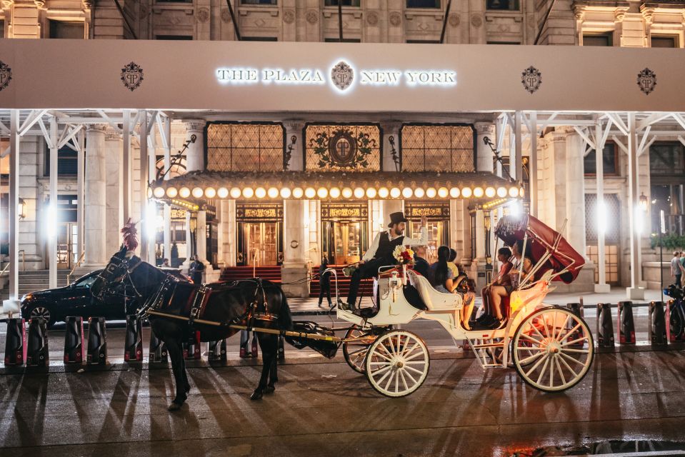 Central Park, Rockefeller & Times Carriage Ride (4 Adults) - Key Points