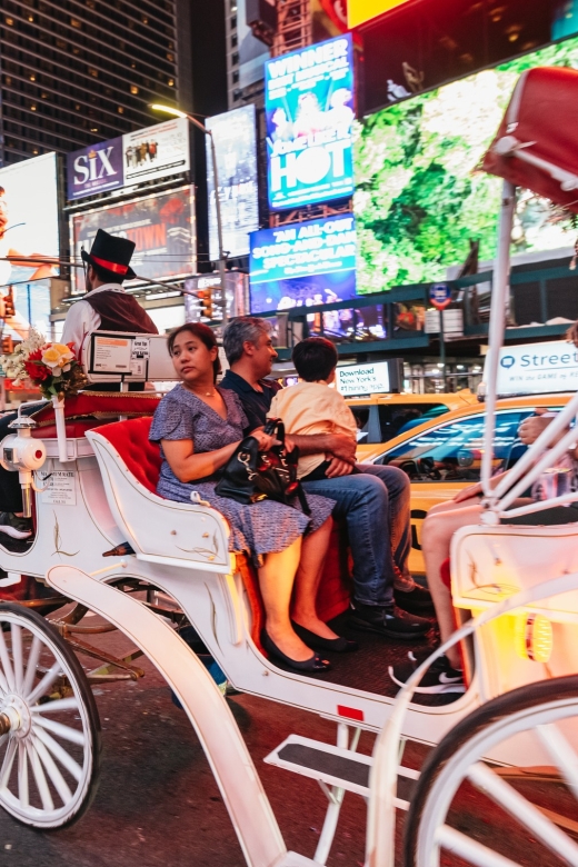 Central Park, Rockefeller & Times Carriage Ride (4 Adults) - An Authentic Ride Through Manhattan’s Highlights
