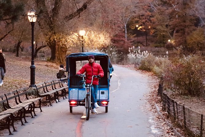 Central park Tour happy hour Pedicab tour - The Details of the Central Park Pedicab Tour