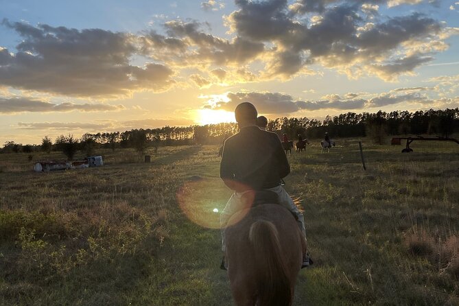 Champagne and Charcuterie Sunset Trail Ride - Key Points