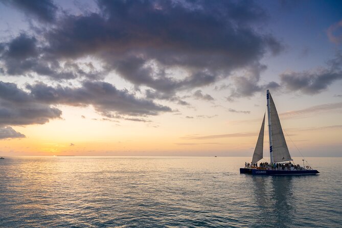 Champagne Sunset Catamaran Cruise in Key West - Crew and Atmosphere
