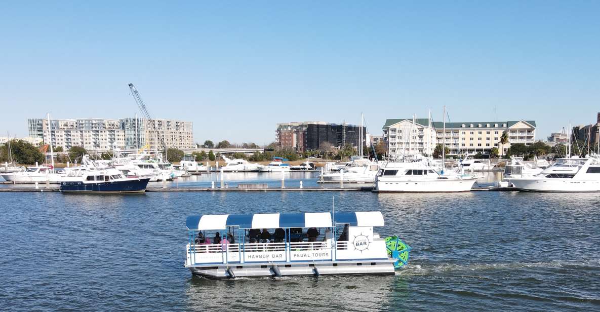 Charleston: Harbor Bar Pedal Boat Party Cruise - What the Experience Truly Offers