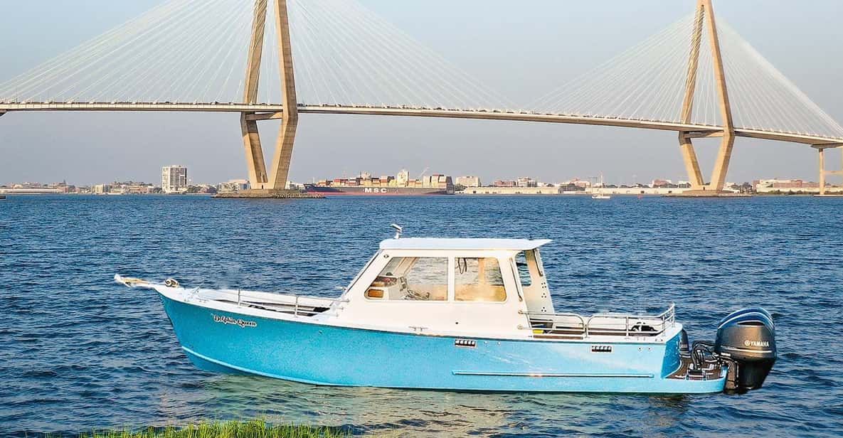 Charleston: Sunset Harbor Cruise for Dolphin Watching - Key Points