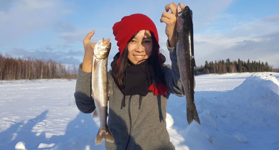Chena Lake: Aurora Borealis Viewing & Ice Fishing Adventure - The Itinerary Breakdown: What to Expect