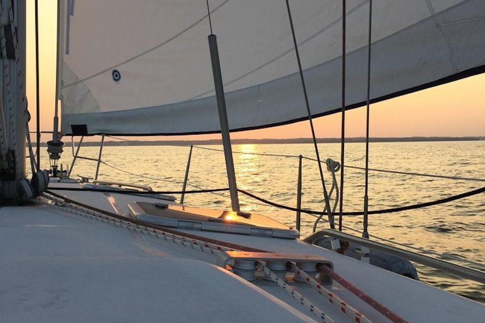 Chesapeake Beach: Sunset Sailing Cruise with Snacks - The Itinerary and What You Can Expect