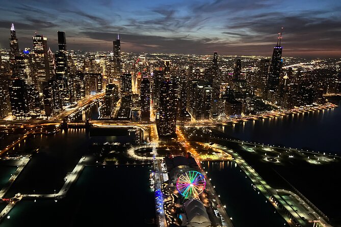 Chicago Helicopter 25-Mile Tour for up to Three Passengers - The Sum Up