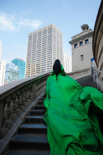 Chicago Luxury Flying Dress Photoshoot - The Itinerary Breakdown
