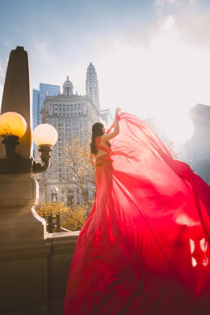Chicago Luxury Flying Dress Photoshoot - Who Will Love This Experience?