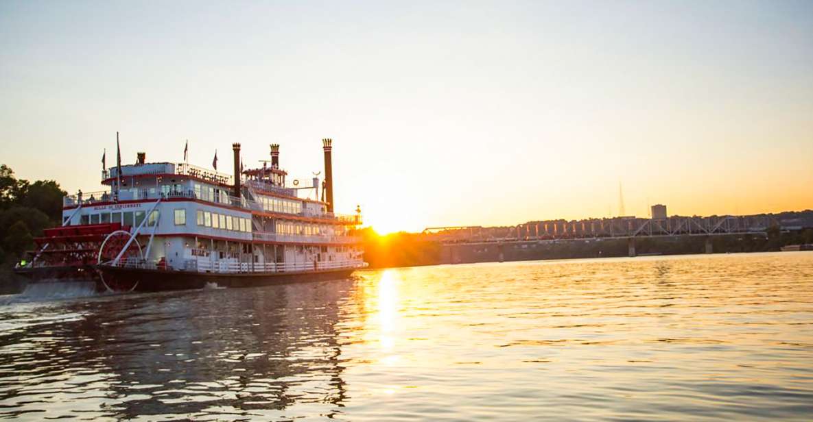 Cincinnati: Riverboat Cruise with Lunch and Entertainment - An Authentic Cincinnati Experience on the Ohio River