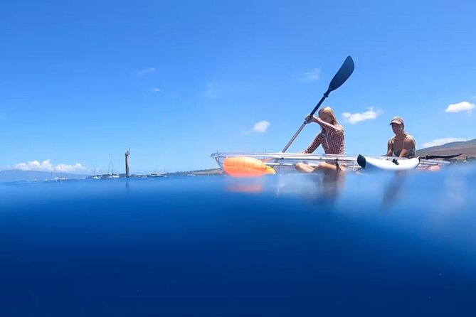 Clear Bottom Glassy Kayak Rental | MAUI | Safe and Stable Kayaks - Key Points
